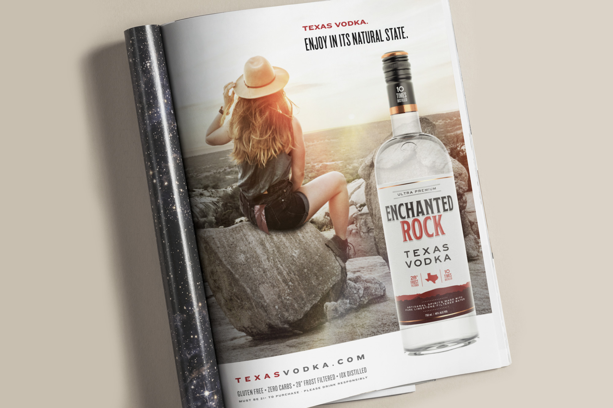 Enchanted Rock Vodka - Parallel